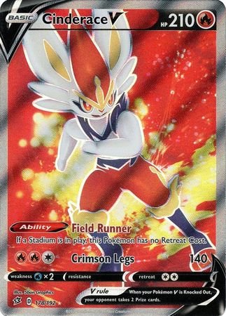 Cinderace Full Art V - Full Art V - Pokemonshop
