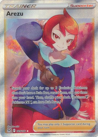 Arezu Full Art - Træner kort - Pokemonshop