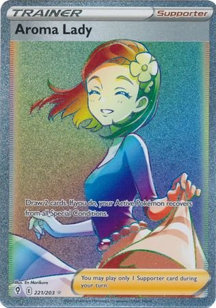 Aroma Lady Hyper Rare - Træner kort - Pokemonshop