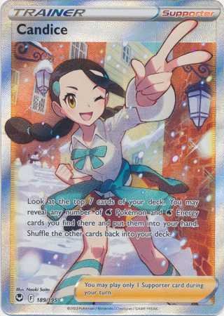 Candice Full Art - Træner kort - Pokemonshop