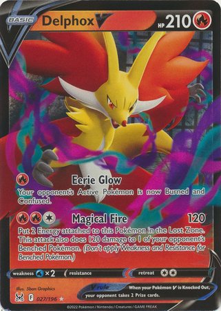 Delphox V - V kort - Pokemonshop