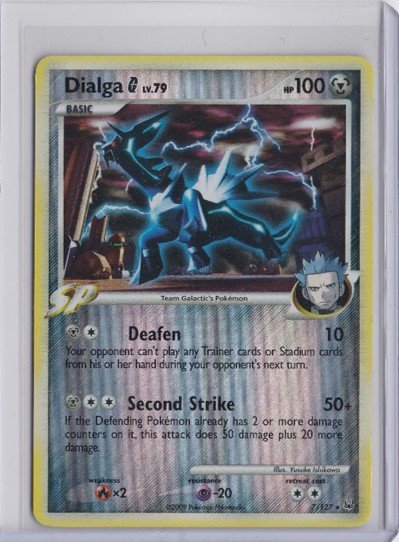 Dialga Holo Rare (brugt) - Brugte kort - Pokemonshop