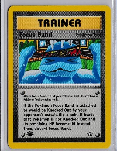 Focus Band 1st Edition (brugt) - Brugte kort - Pokemonshop