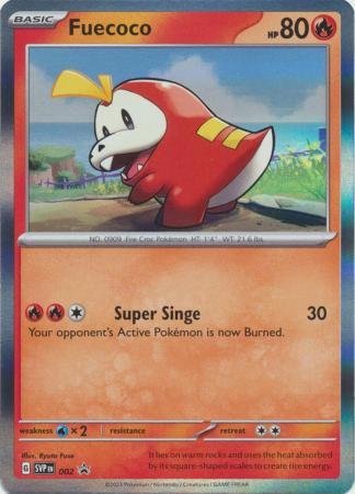 Fuecoco Holo - Promo - Pokemonshop