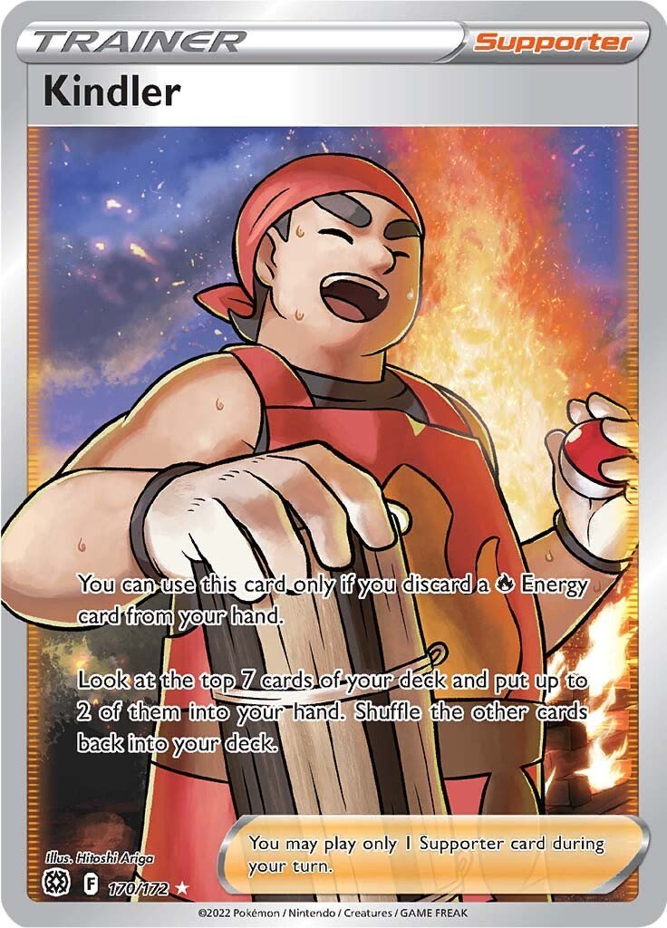 Kindler Full Art - Træner kort - Pokemonshop
