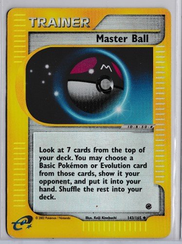 Master Ball Reverse Holo (brugt) - Brugte kort - Pokemonshop