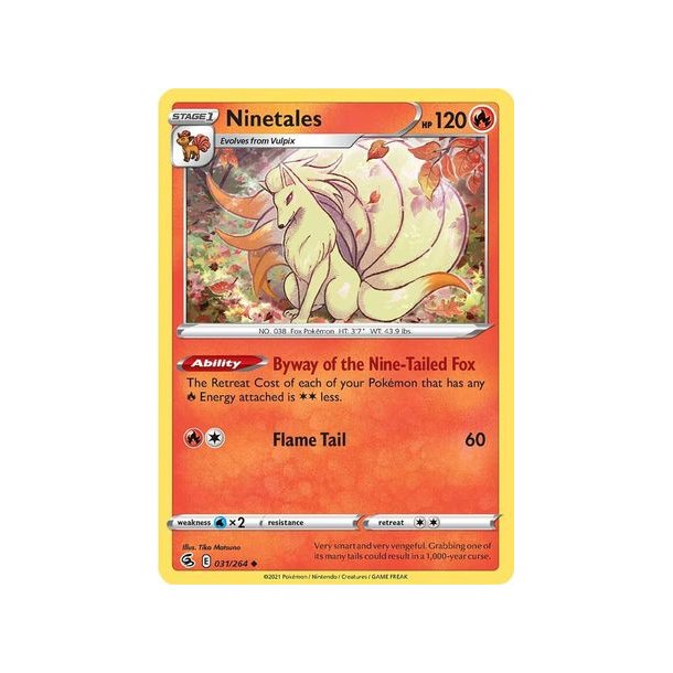 Ninetales Rare - Normale - Pokemonshop