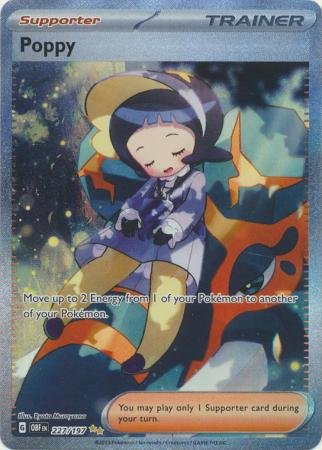 Poppy Full Art - Træner kort - Pokemonshop