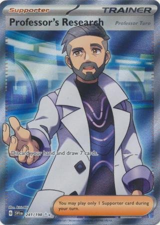 Professor's Research Full Art - Scarlet & Violet - Pokemonshop