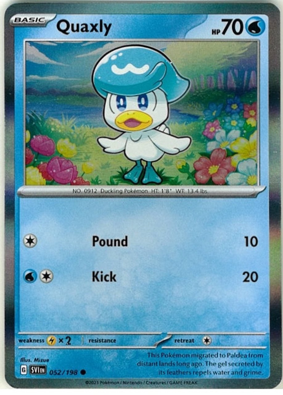 Quaxly Holo - Promo - Pokemonshop