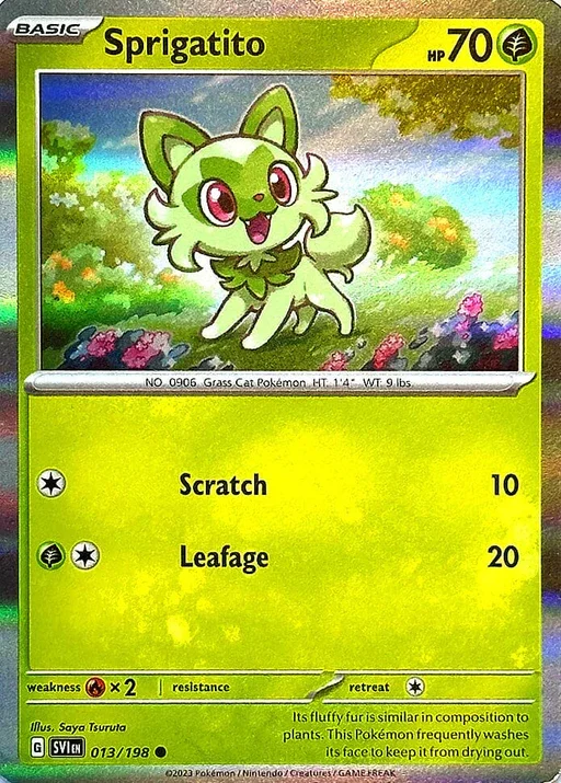 Sprigatito Holo - Promo - Pokemonshop