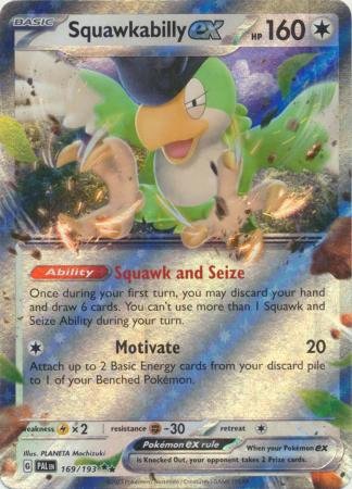 Squawkabilly EX - EX kort - Pokemonshop