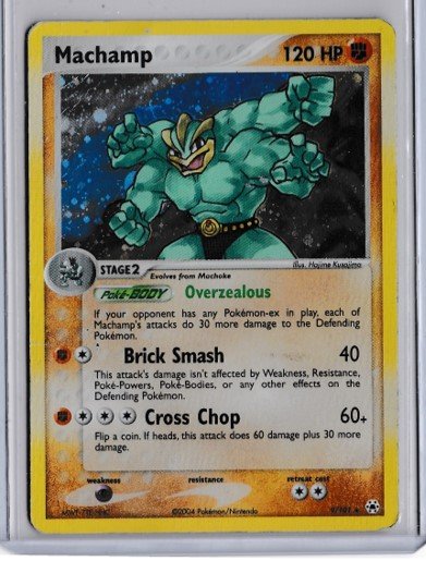 Machamp Holo Rare (brugt) - Brugte kort - Pokemonshop