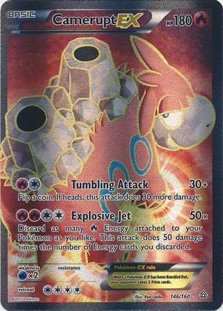 Camerupt Full Art EX
