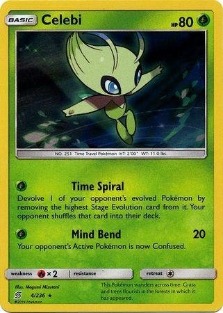 Celebi Holo Rare