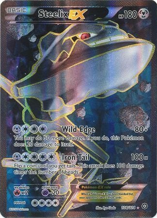 Steelix Full Art EX - EX kort - Pokemonshop
