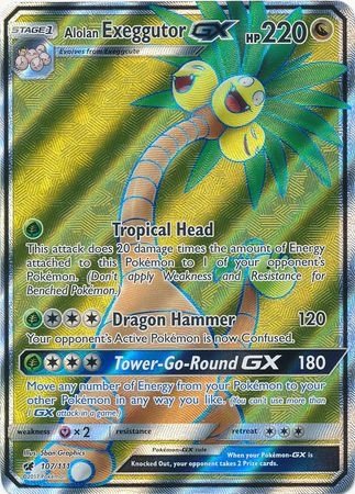 Alolan Exeggutor Full Art GX