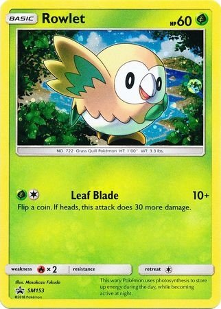 Rowlet Holo Rare