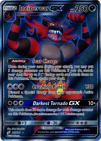 Incineroar Full Art GX